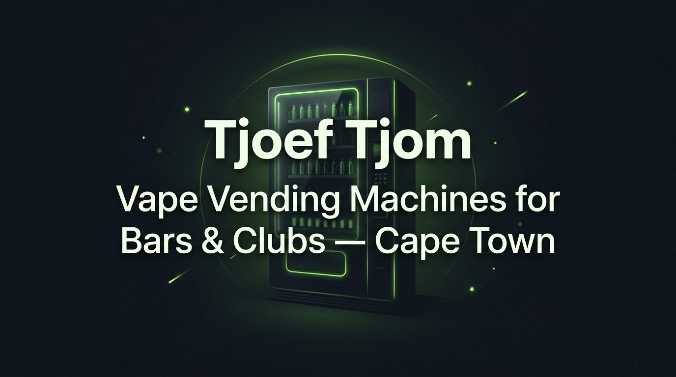 Vaping Regulations in South Africa: What Venue Owners Need to Know in ...